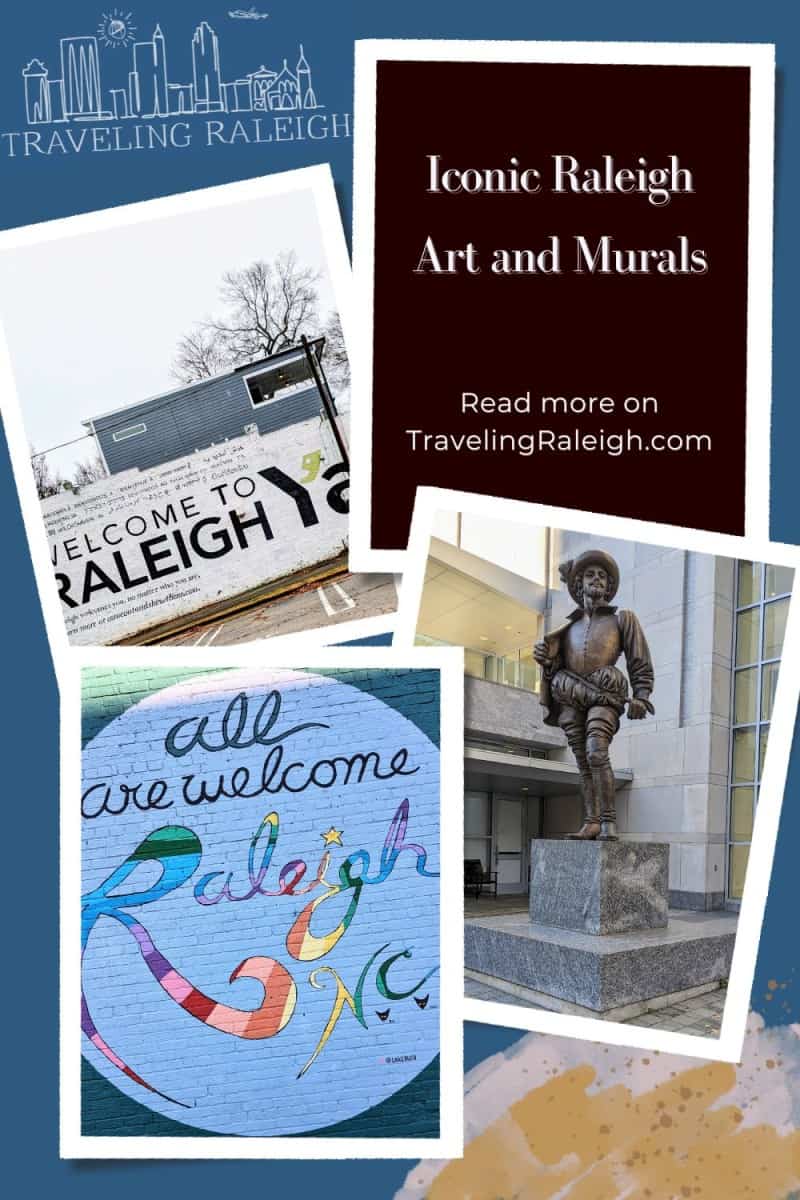 Iconic Raleigh Art and Murals - Traveling Raleigh